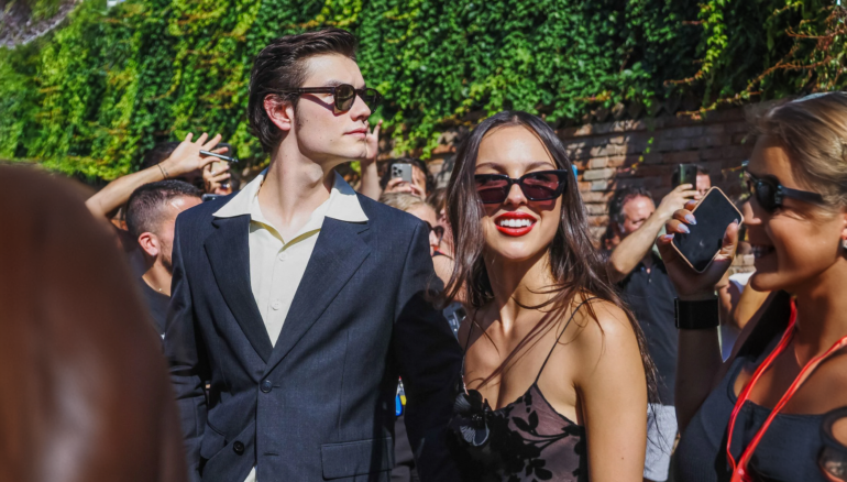 Olivia Rodrigo and Louis Partridge Debut On Couple Red | Yummy Hits Miami